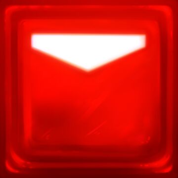 "Beat Saber - Crimson Red Cube Block" Sticker for Sale by JessySketches ...