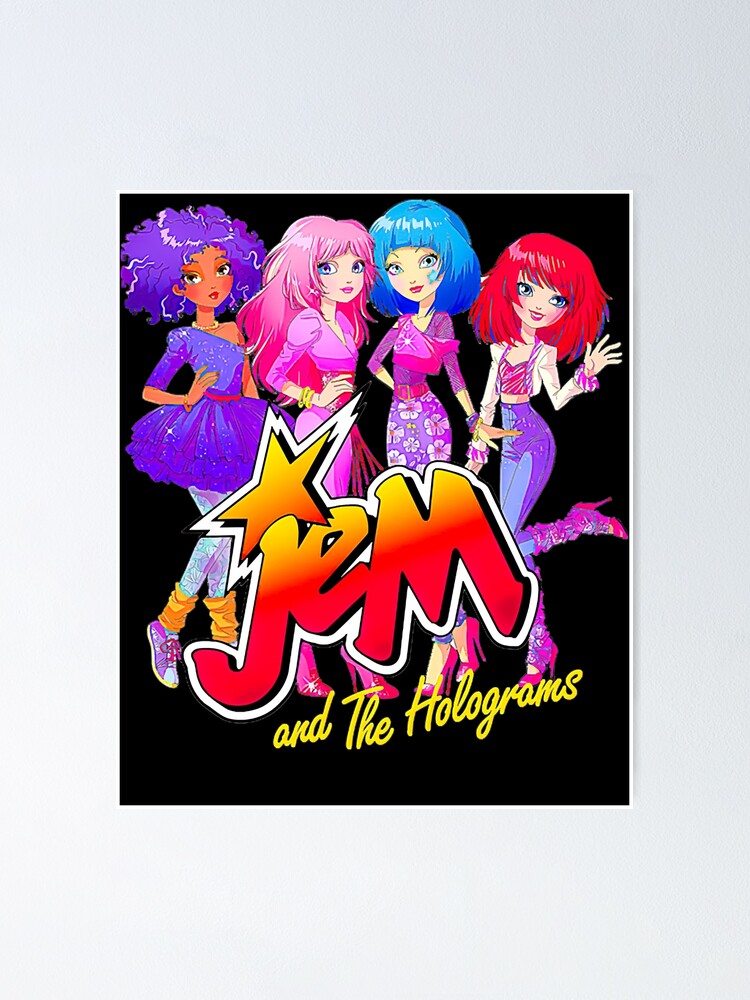 "Jem And The Holograms For Fans" Poster for Sale by VivaMayer | Redbubble