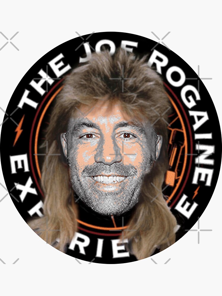 "Joe "Rogaine" Rogan Experience" Sticker for Sale by HootVault | Redbubble