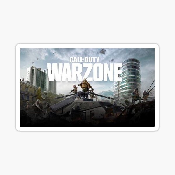 "Copy of Cod Warzone soldier developed gaming warzone" Sticker by ...