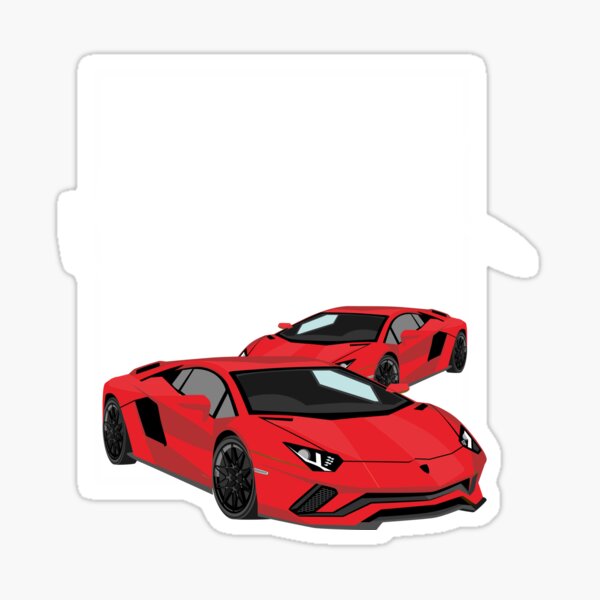 "Corner Turn Lambo" Sticker for Sale by ninetyn360Shop | Redbubble
