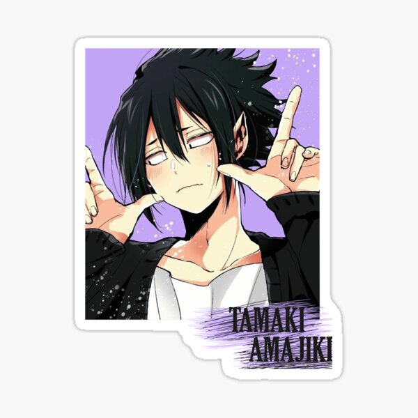 "Tamaki Amajiki Classic " Sticker by JaydienTo | Redbubble