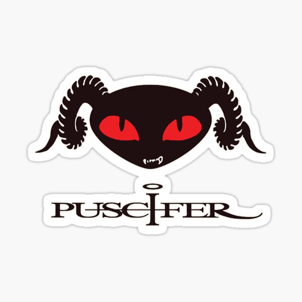 "Logo black retro Puscifer rock music Classic T-Shirt" Sticker for Sale by tonysunderhaus ...