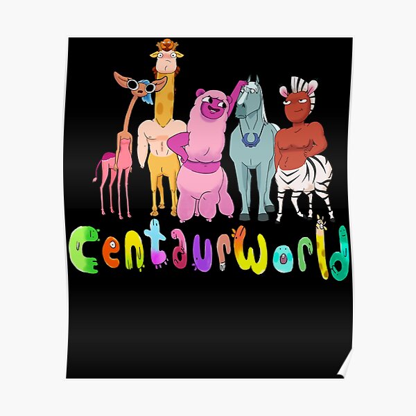 "Centaurworld Classic" Poster for Sale by frenchtracey9 | Redbubble