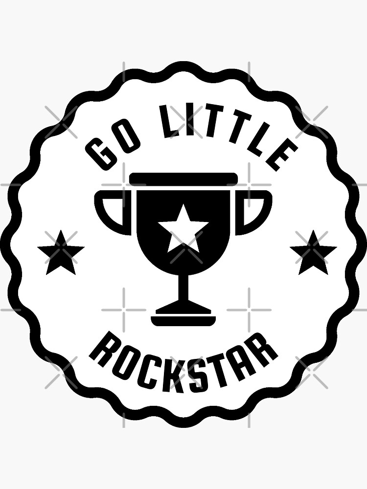 "Go Little Rockstar Fyp, Trend, Trends, Tiktok Sticker" Sticker for ...