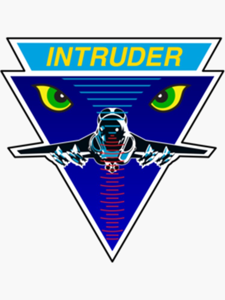 "A-6 Intruder Logo " Sticker for Sale by NonBasicshop | Redbubble