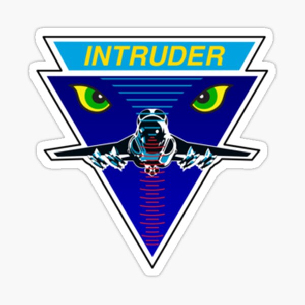 "A-6 Intruder Logo " Sticker for Sale by NonBasicshop | Redbubble