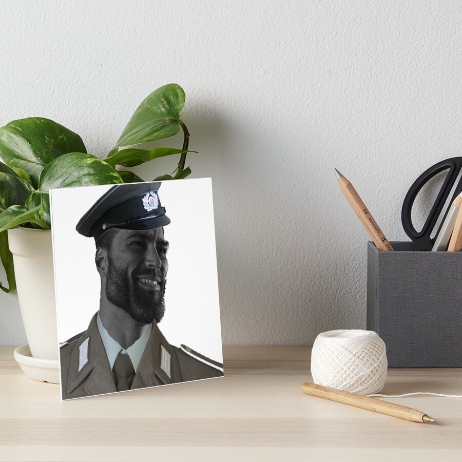 "East German Chad" Art Board Print by USGI | Redbubble