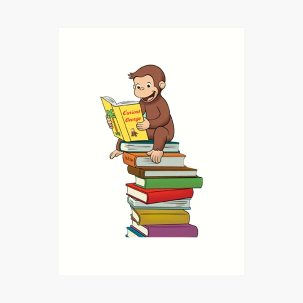 Curious George Reading Book
