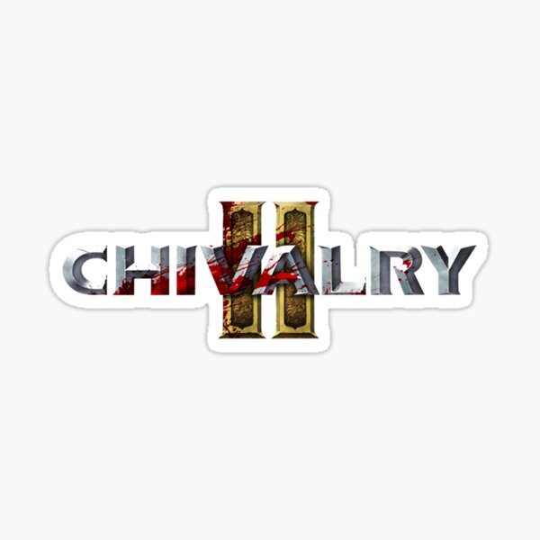 "Chivalry 2 game logo design Classic" Sticker for Sale by ...