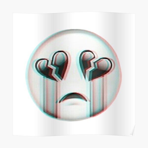 "Grunge Emoji" Poster by effydev | Redbubble