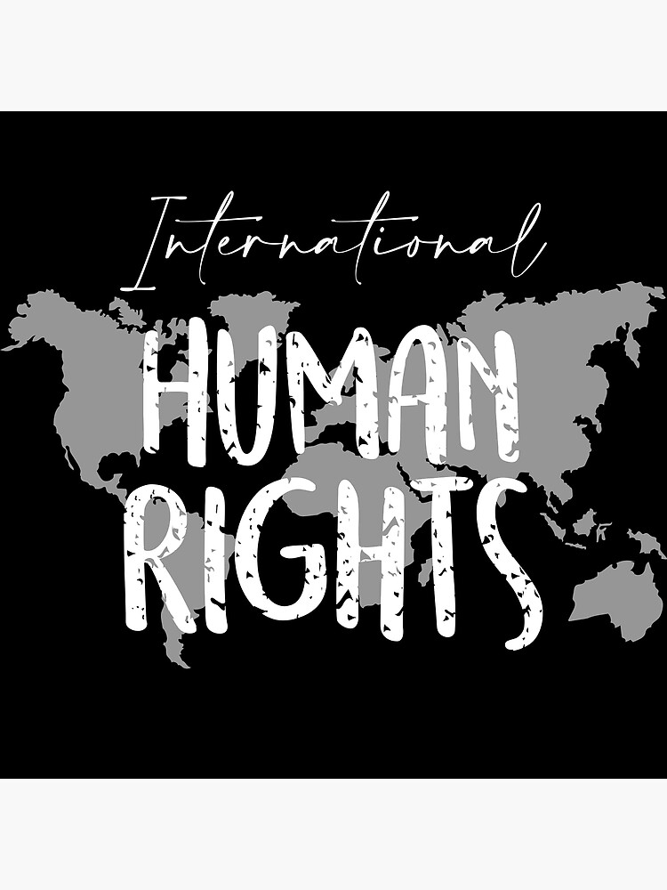 Póster «derechos Humanos Peace Igualdad Tierra Población Amor De