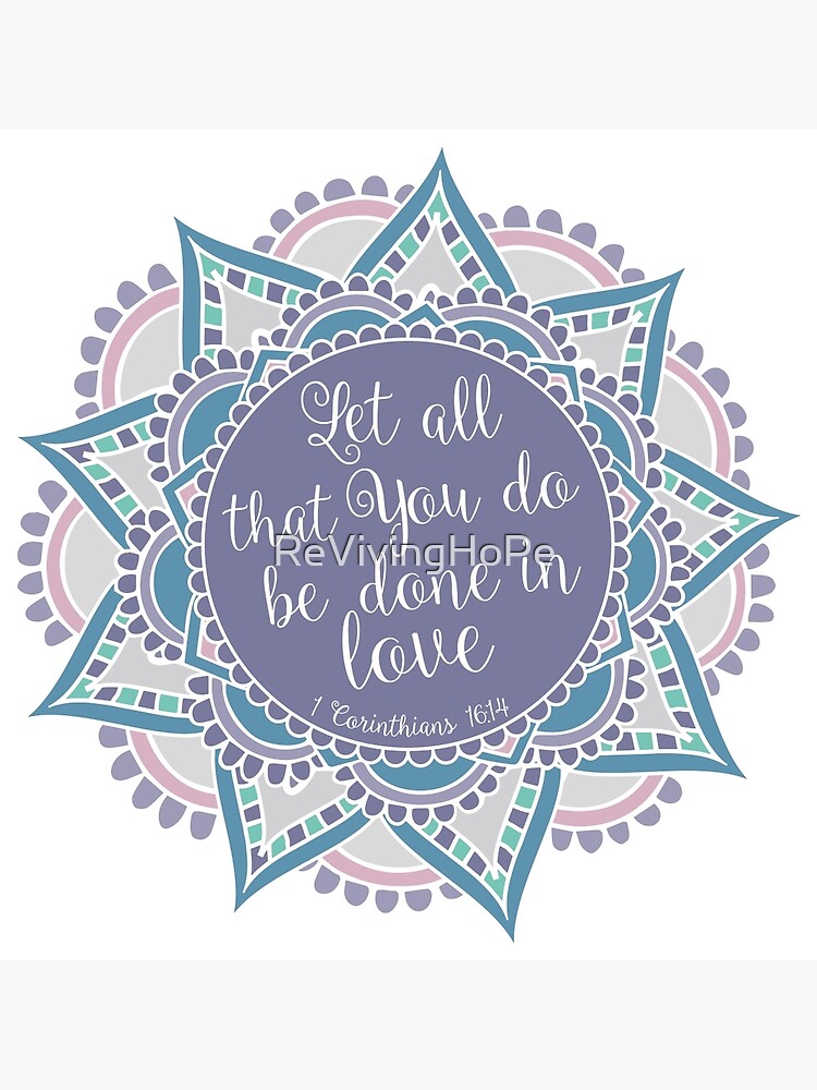 "Christian mandala" Metal Print for Sale by ReVivingHoPe | Redbubble