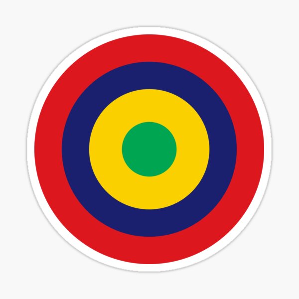 " Mauritius Air Wing - Roundel" Sticker for Sale by wordwidesymbols ...