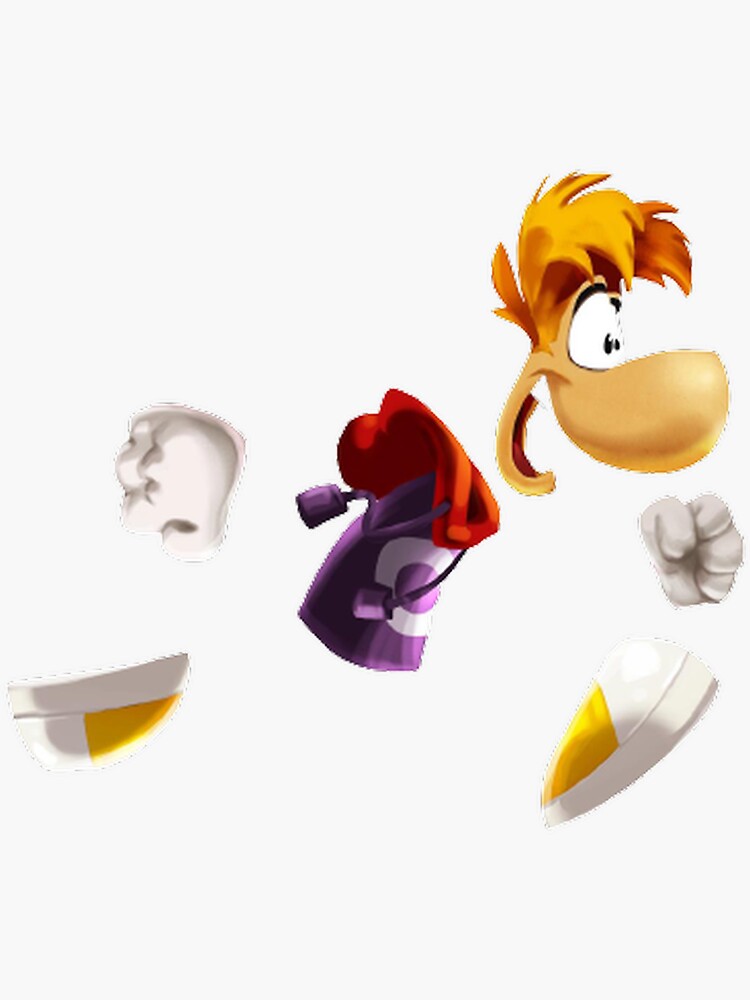 "Rayman" Sticker by Dreamcatcher11 | Redbubble