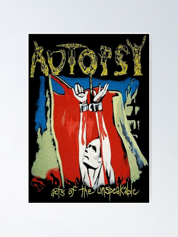 "Master of autopsy" Poster for Sale by Leslishby | Redbubble