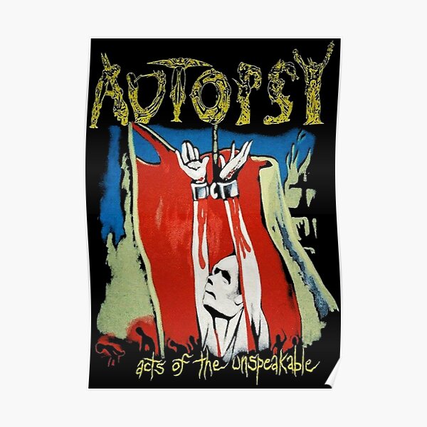 "Master of autopsy" Poster for Sale by Leslishby | Redbubble