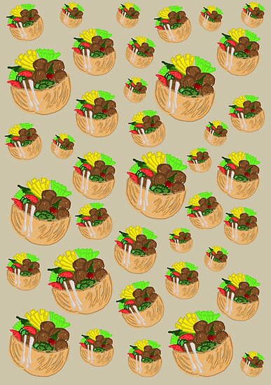 "Falafel Meme" Poster by TimeForTShirt | Redbubble