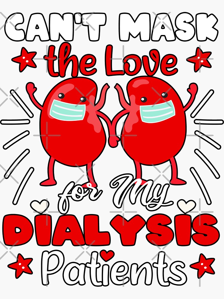 "Can't Mask the Love for My Dialysis Patients gift idea for ...