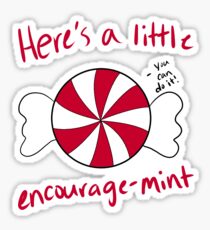 Encourage Mint: Stickers | Redbubble
