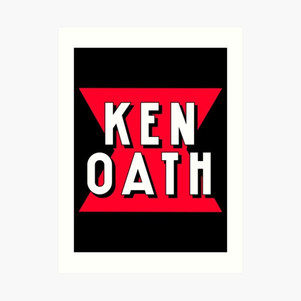 "Ken oath australian phrase bogan aussie meme" Art Print for Sale by ...