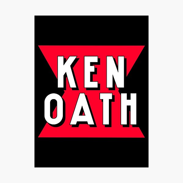 "Ken oath australian phrase bogan aussie meme" Photographic Print for ...