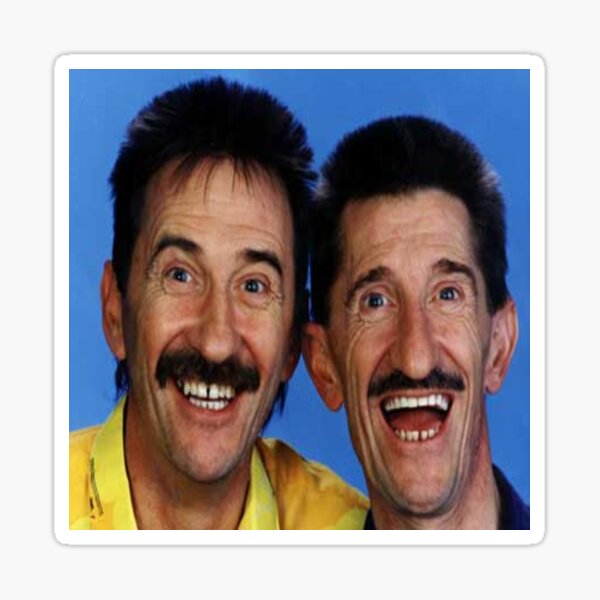 "Chuckle Brothers" Sticker for Sale by MaxManN1 | Redbubble
