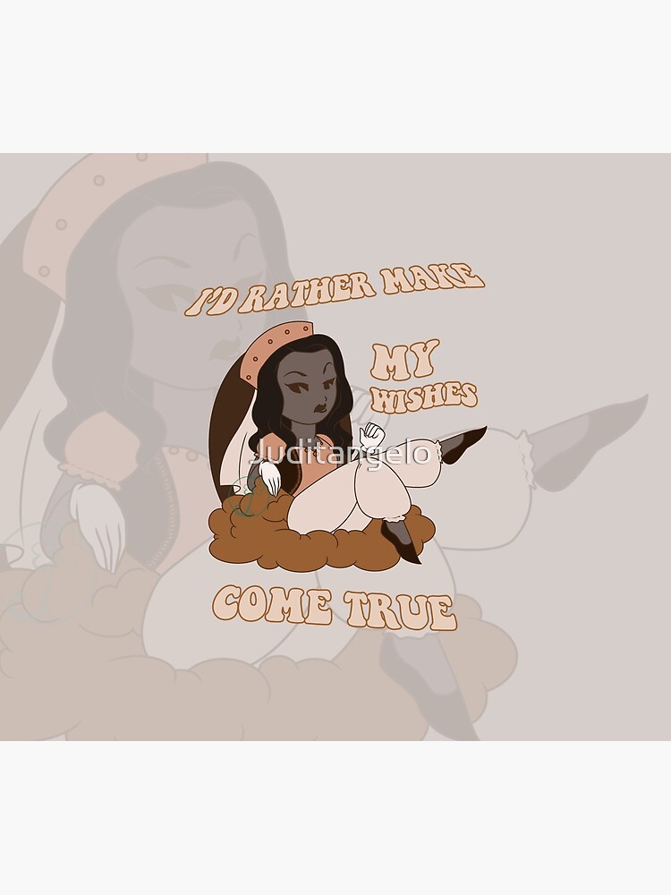 "Old Cartoon Style pin up - Genie" Poster for Sale by Juditangelo ...