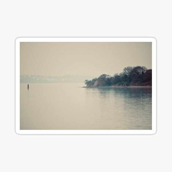 "The River Mersey at Hale " Sticker by Debrak2012 | Redbubble