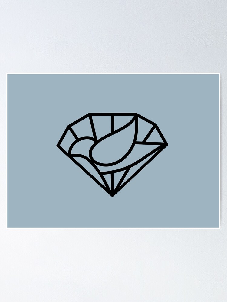 "Gemstones diamond" Poster by Fteeart | Redbubble