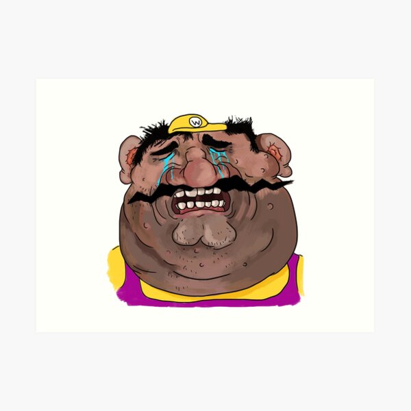 Wario Art Prints | Redbubble