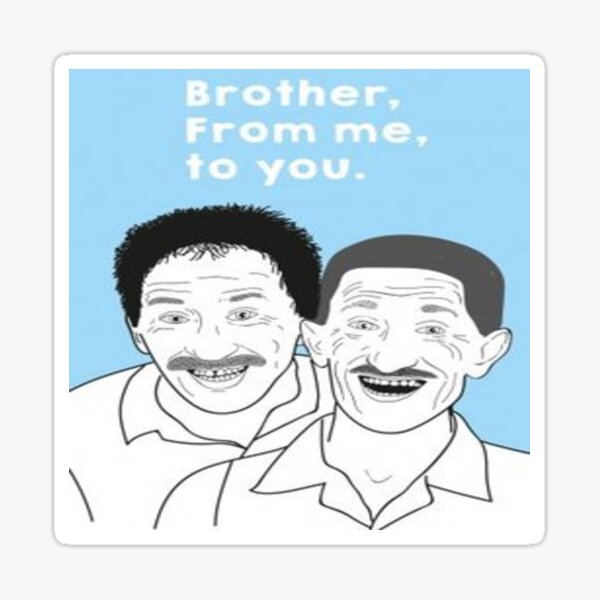 "Chuckle Brothers" Sticker for Sale by MaxManN1 | Redbubble