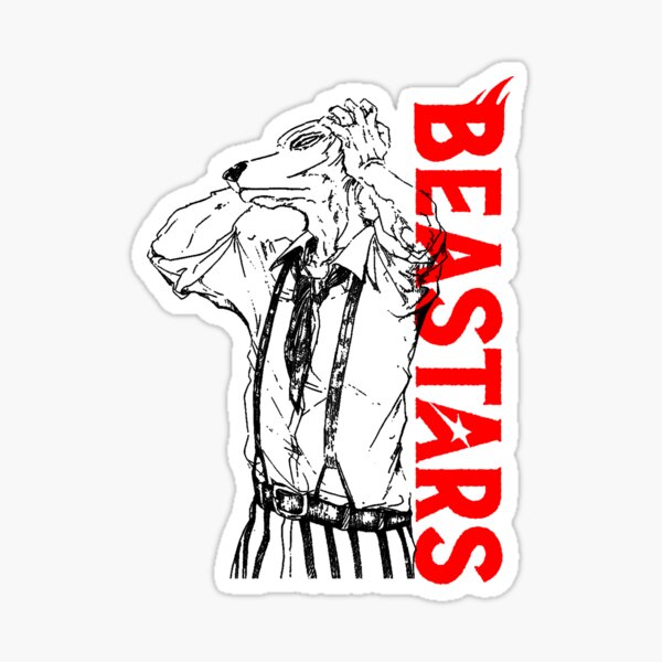 "Legoshi - Beastars" Sticker for Sale by FranckJeannin | Redbubble