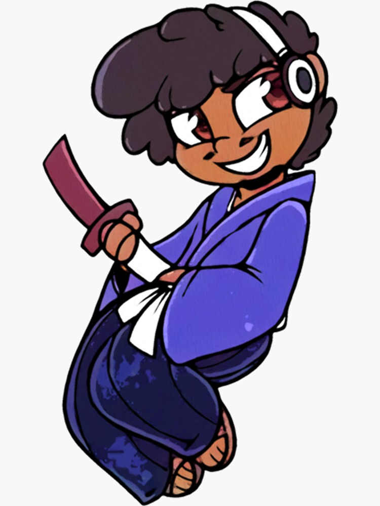 "Coryxkenshin Chibi Samurai" Sticker by HermasyahTeee | Redbubble