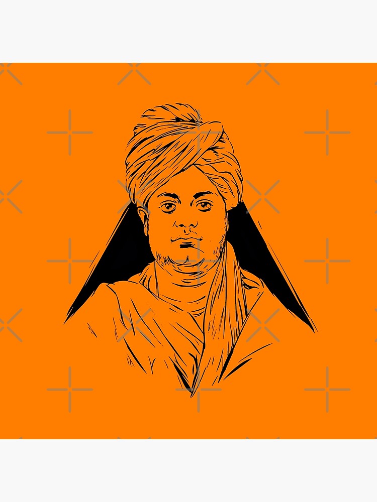 Póster «Swami Vivekananda Narendranath Datta y el monje filósofo hindú ...