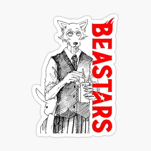 "Legoshi - Beastars" Sticker by FranckJeannin | Redbubble