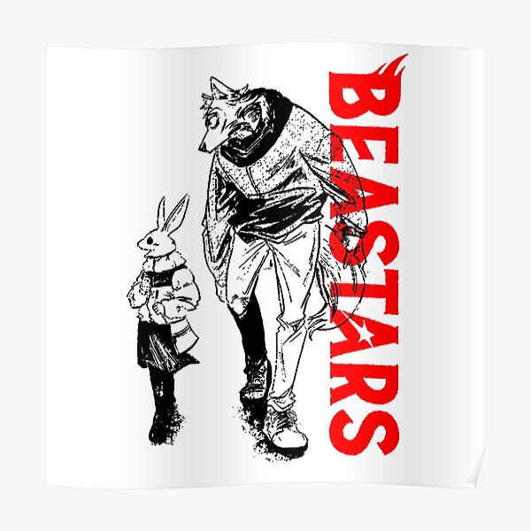 "Legoshi and Haru - Beastars" Poster for Sale by FranckJeannin | Redbubble