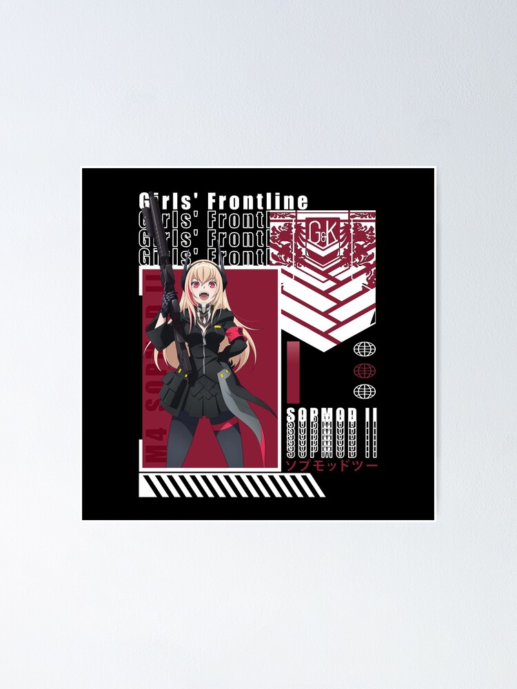 Póster «M4 SOPMOD II - Muñecas de primera línea» de ice-man7 | Redbubble