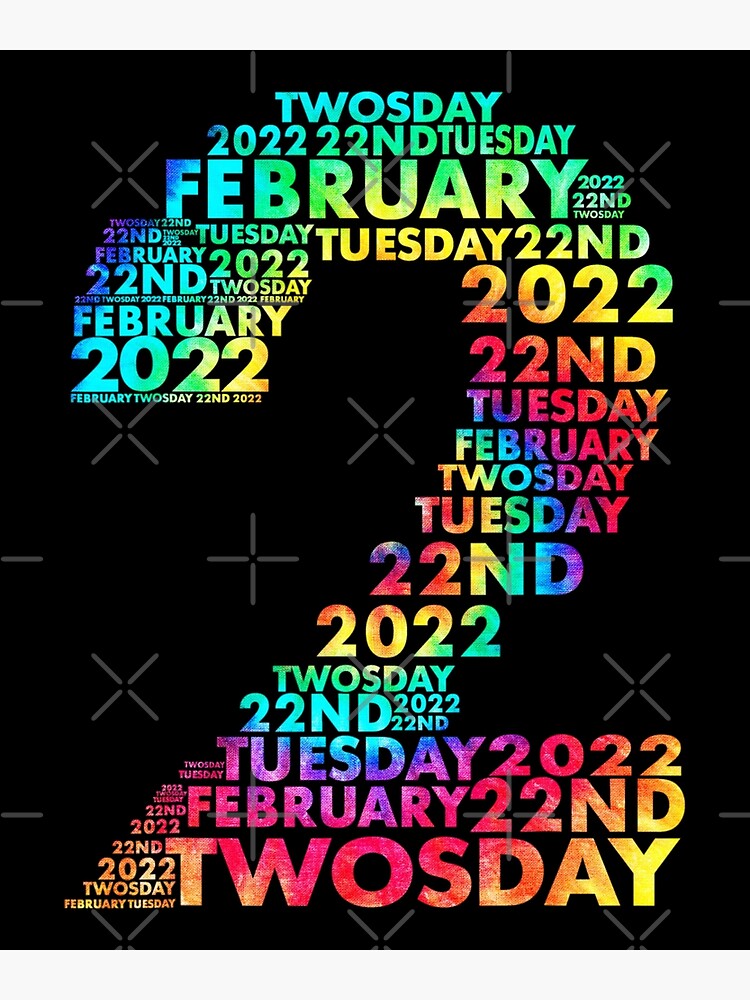 "Twosday, 22.02.22, Dienstag, Happy Twosday, 2. Klasse, Lustiger ...