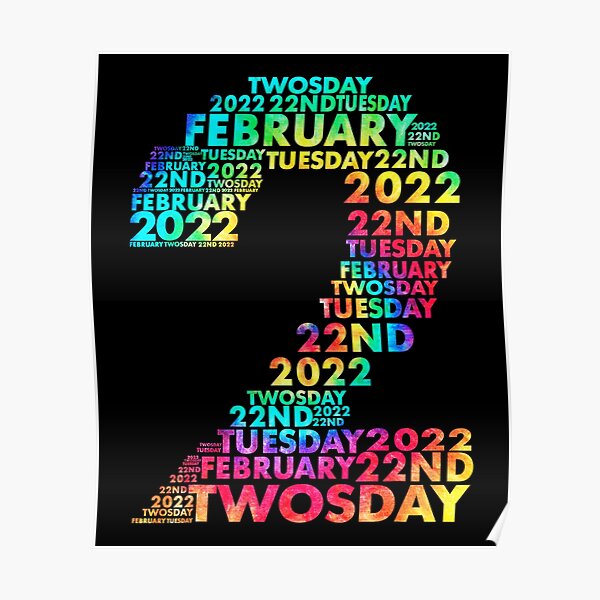 "Twosday, 2-22-22, Tuesday, Happy Twosday, 2nd Grade, Funny Math ...