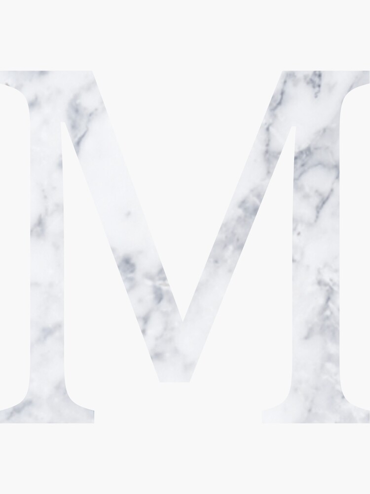 "Mu Marble Greek Letter Sticker" Sticker for Sale by alanielove | Redbubble