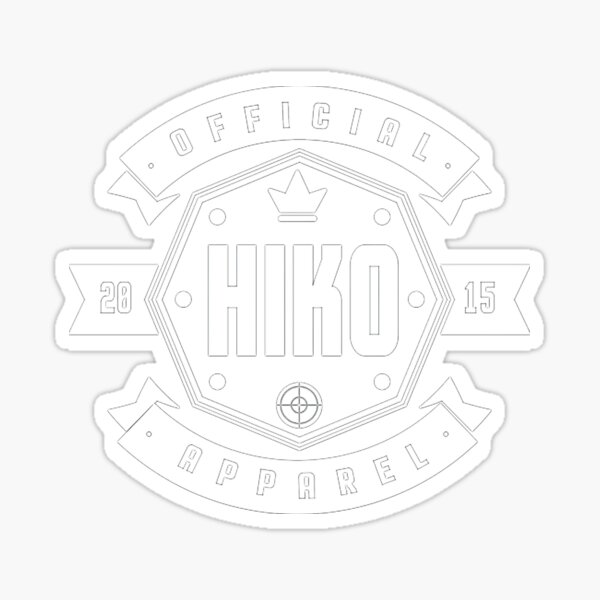 "Hiko" Sticker for Sale by Sanfordd123a | Redbubble