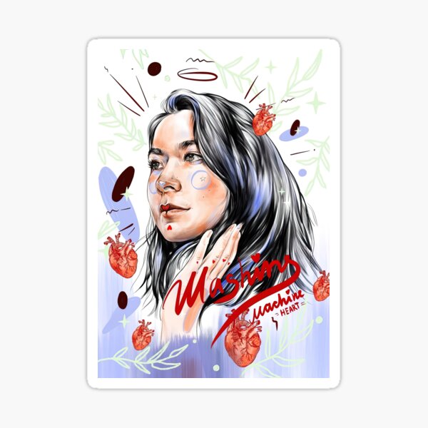 "Mitski" Sticker for Sale by Twiver | Redbubble