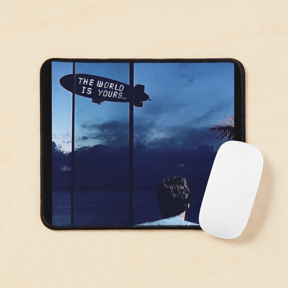 "The World Is Yours Scarface " Sticker for Sale by Kovachh | Redbubble