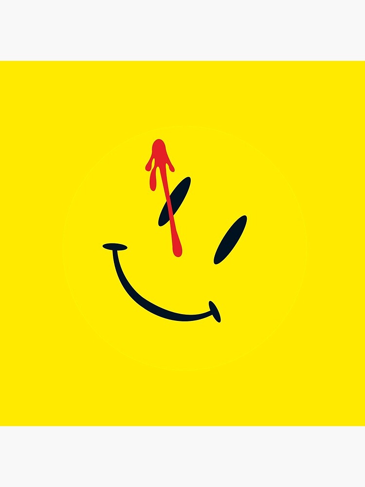"Watchmen Smiley Face" Pin for Sale by Mack92 | Redbubble