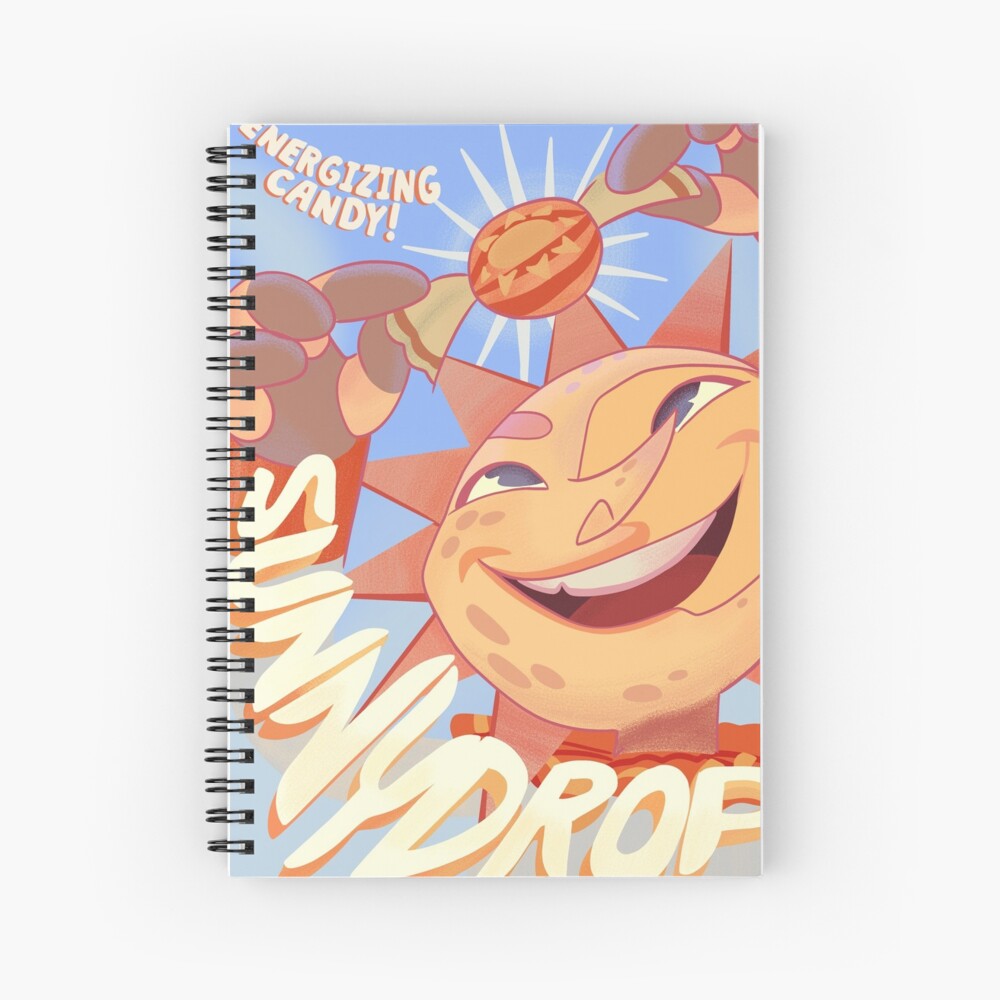 "SUNDROP FNAF Security Breach In Game Poster" Spiral Notebook for Sale ...