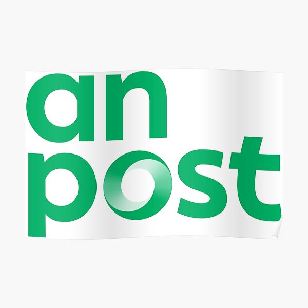 "Logo of An Post - Irish Postal Service" Poster for Sale by Shav ...