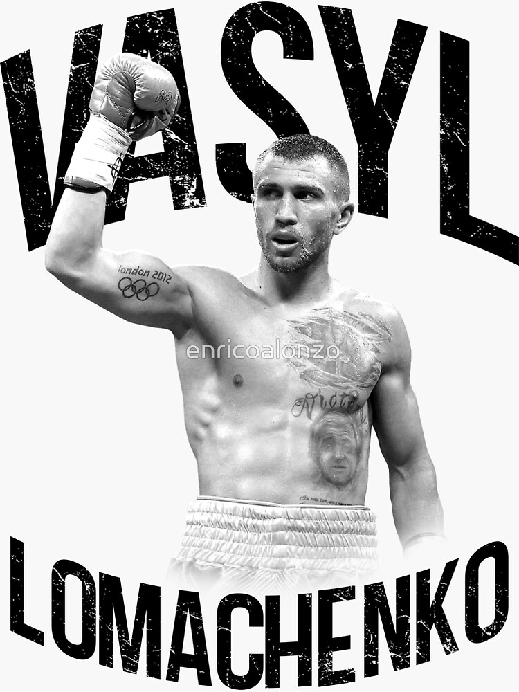 "Vasyl Lomachenko" Sticker for Sale by enricoalonzo | Redbubble