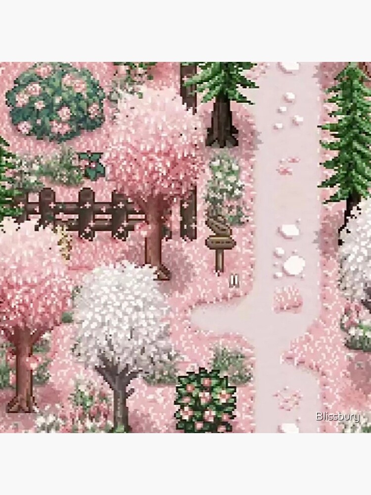 "Stardew valley pink aesthetic" Sticker for Sale by Blissbury | Redbubble