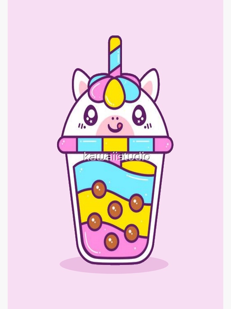 "Magic Boba" Poster by kawaiistudio | Redbubble